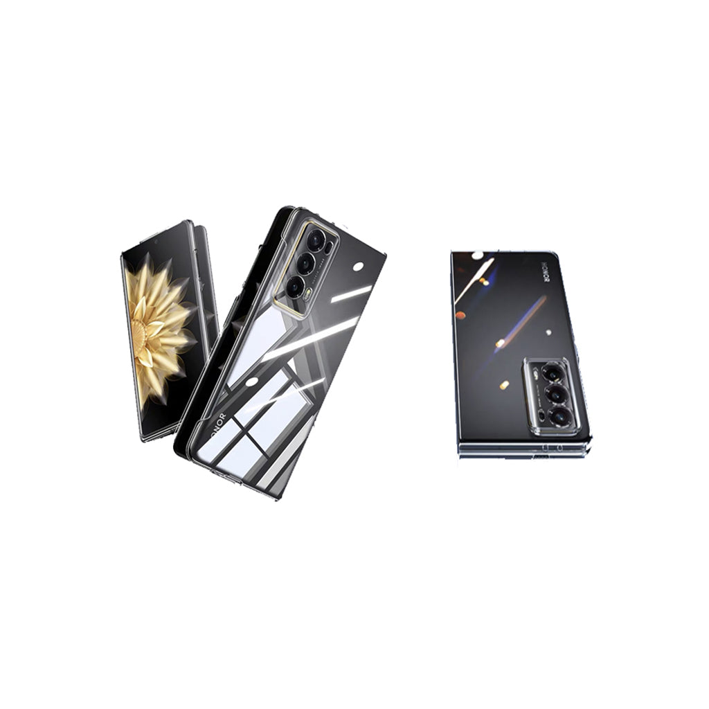 Honor Magic V2 - CLASY® Crystal Clear PC Hard Crystal Phone Case ...