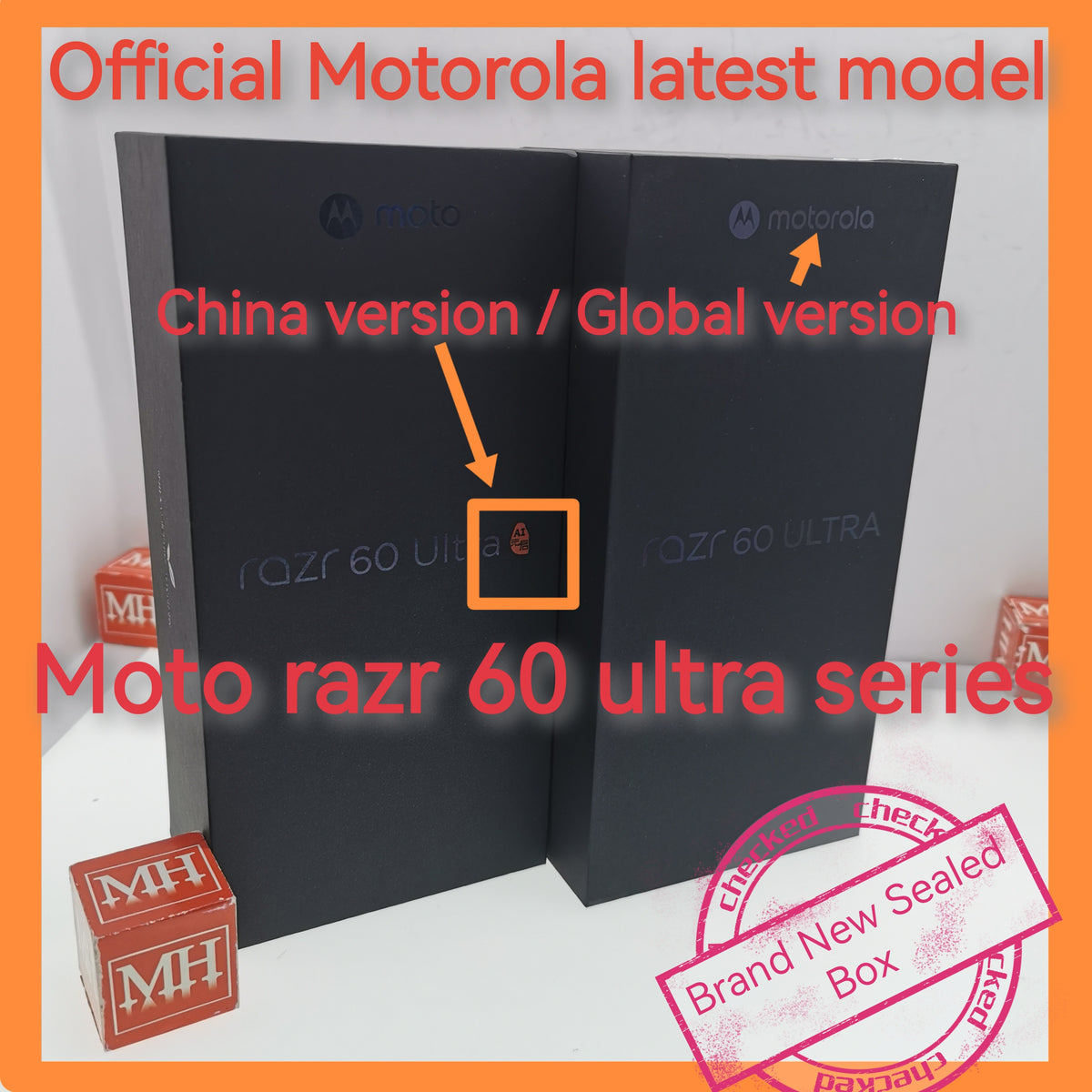 Sealed Motorola Moto razr 60 ultra 5g series in global / china box set ...
